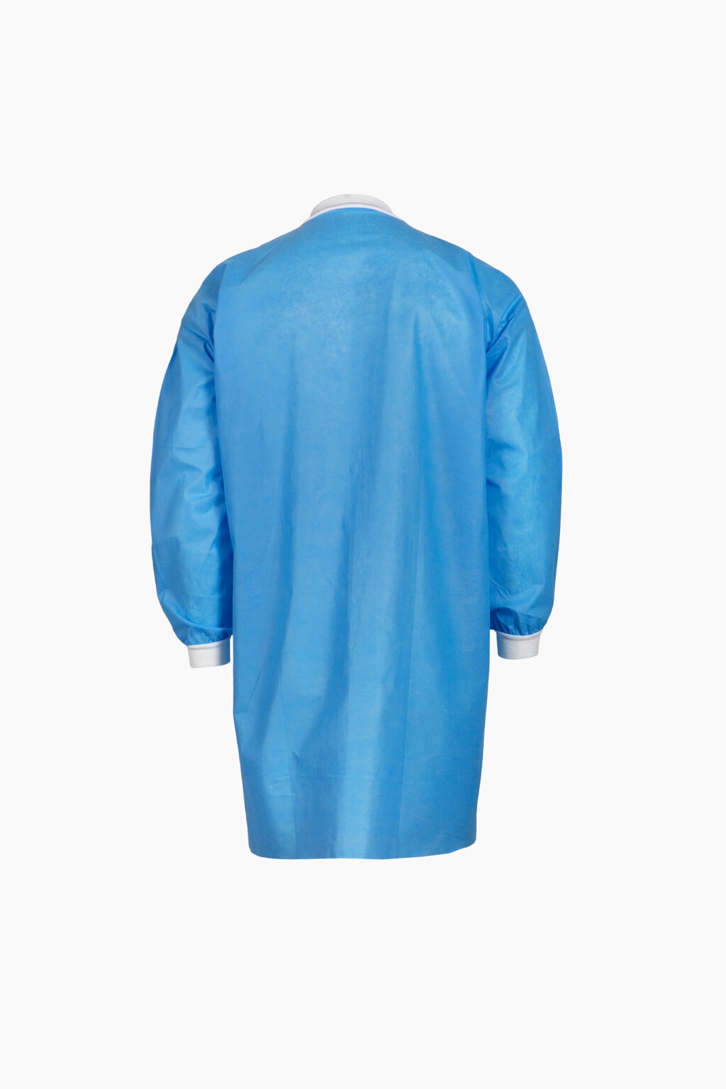 APP Cornflower Blue SMS Lab Coat - 3 Pocket - American Protective Products